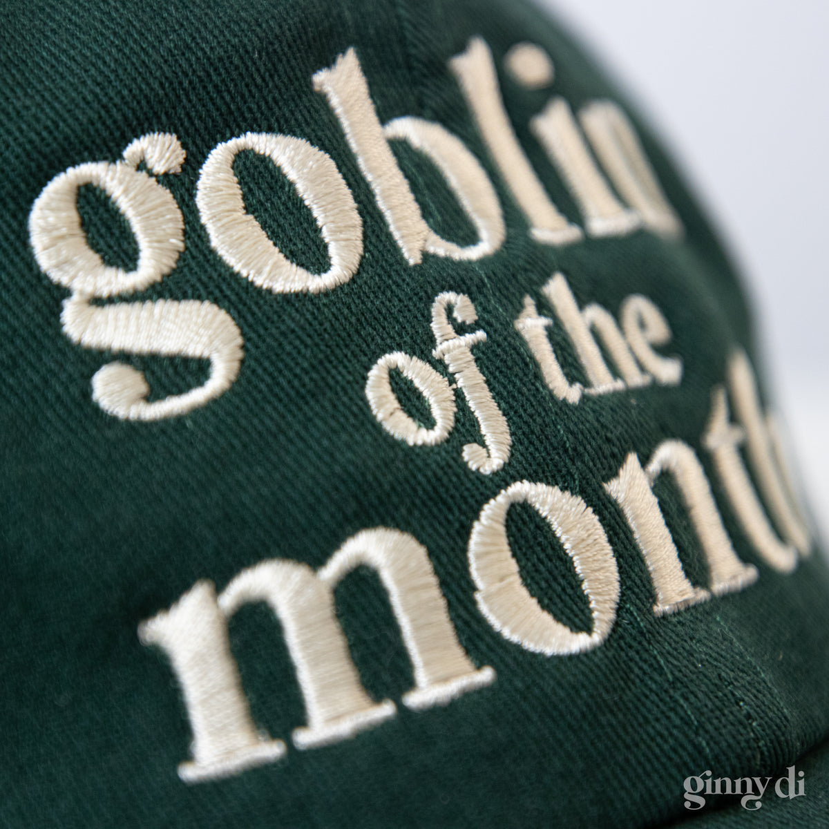 Goblin of the Month Baseball Cap– Ginny Di