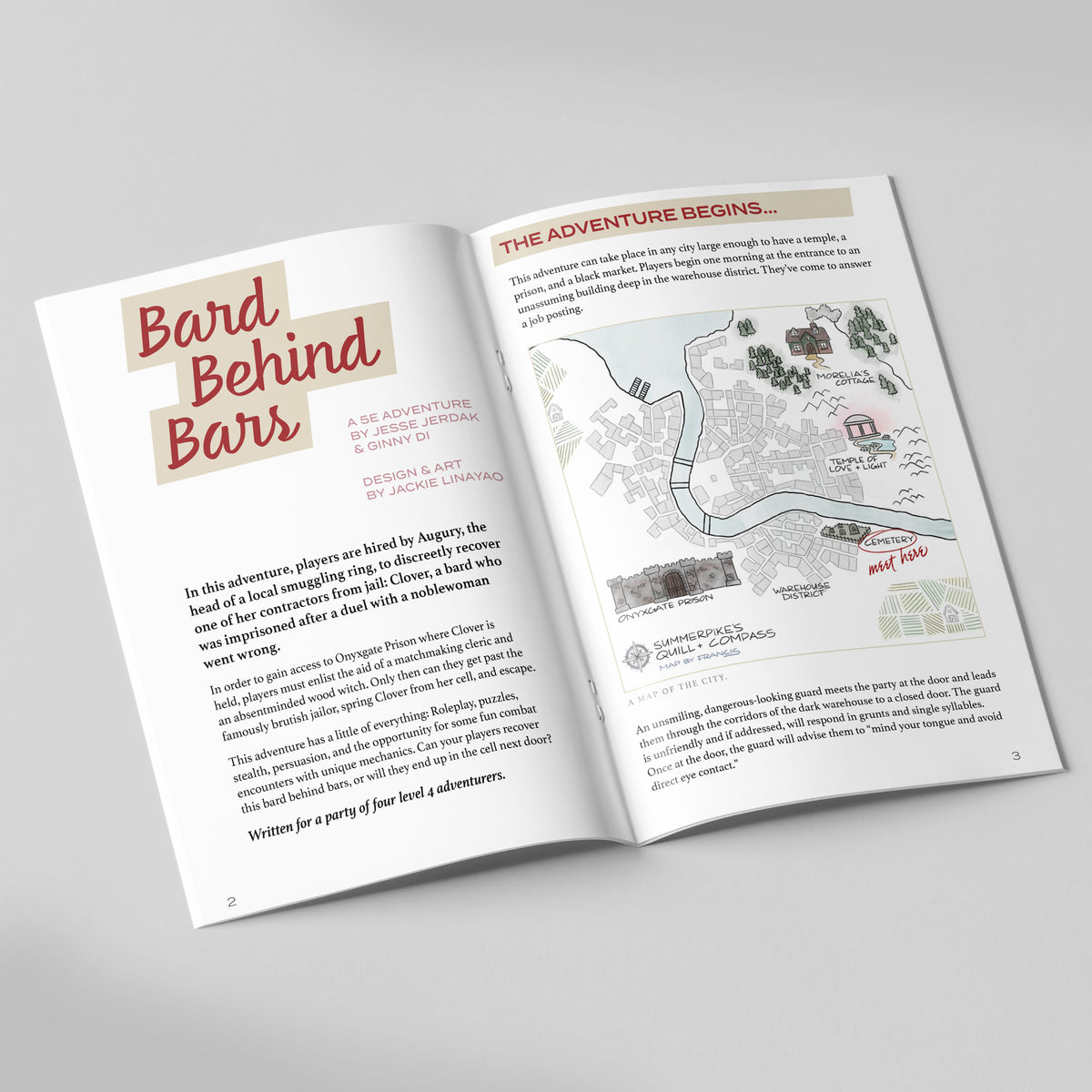 Bard Behind Bars Booklet– Ginny Di